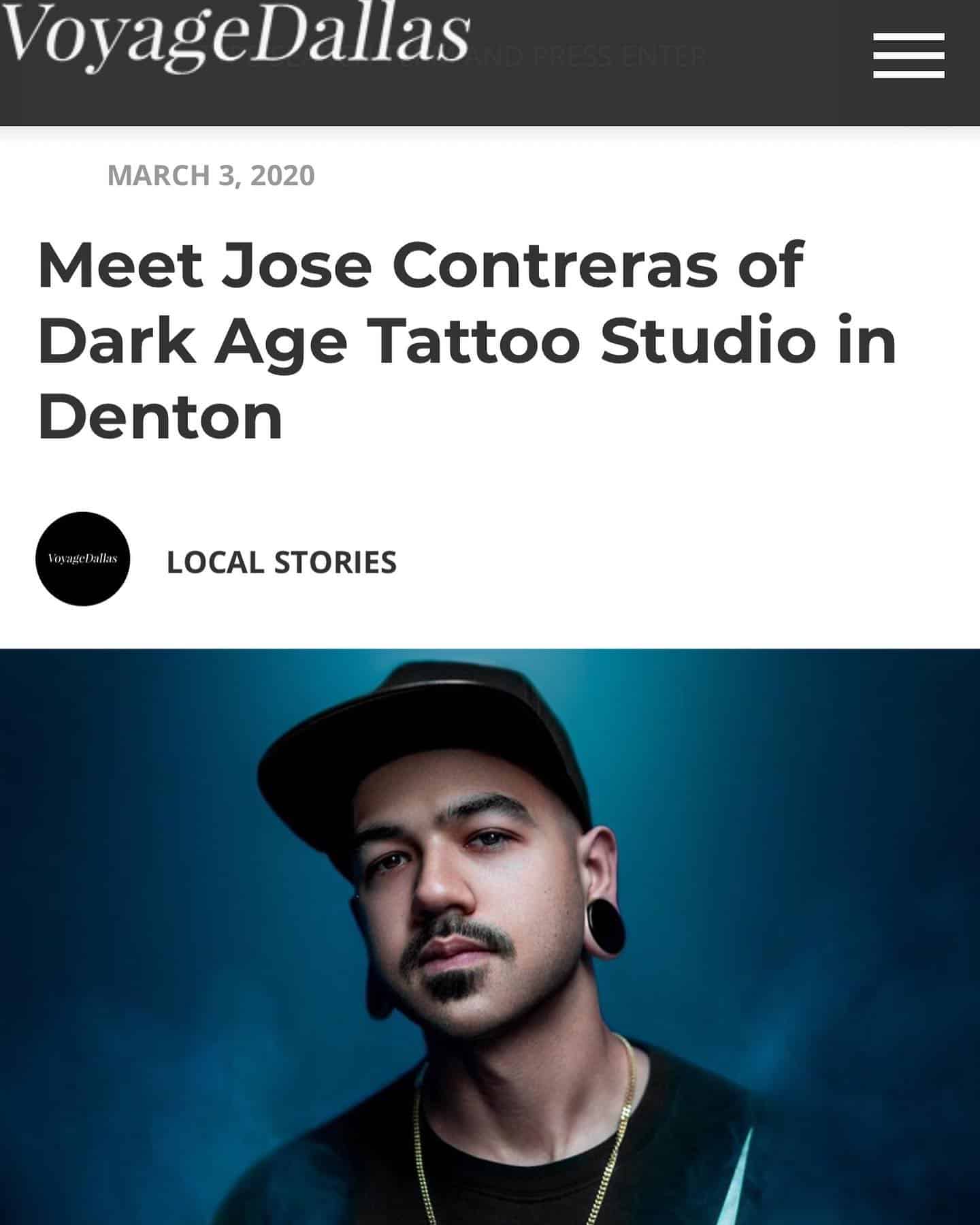 PRESS / MEDIA - Animal Realism Tattoo in Texas, Jose Contreras